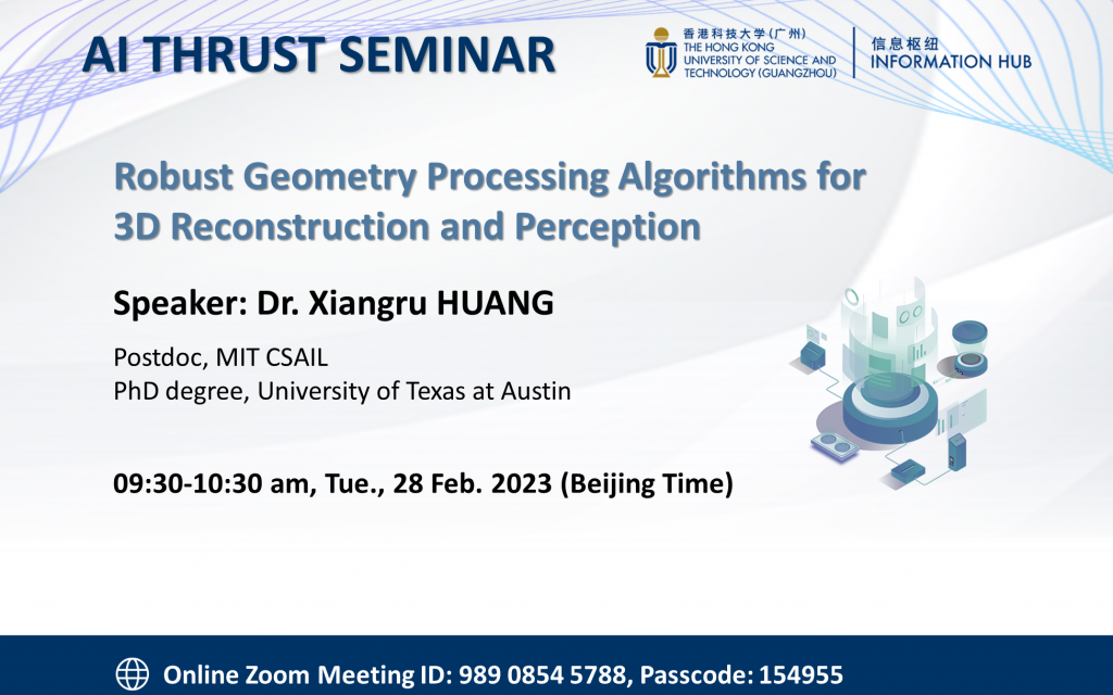 AI Thrust Seminar | Robust geometry processing algorithms for 3D reconstruction and perception ...